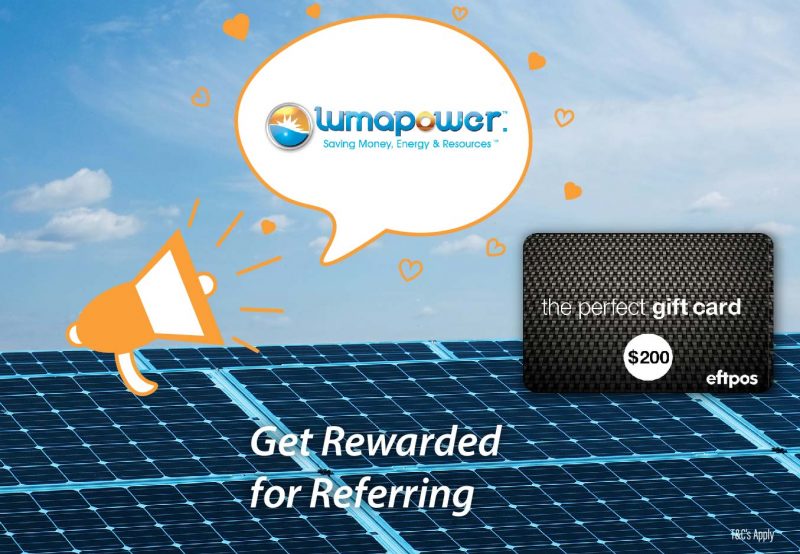Introducing our Solar Referral Program - Lumapower Electrical & Solar ...